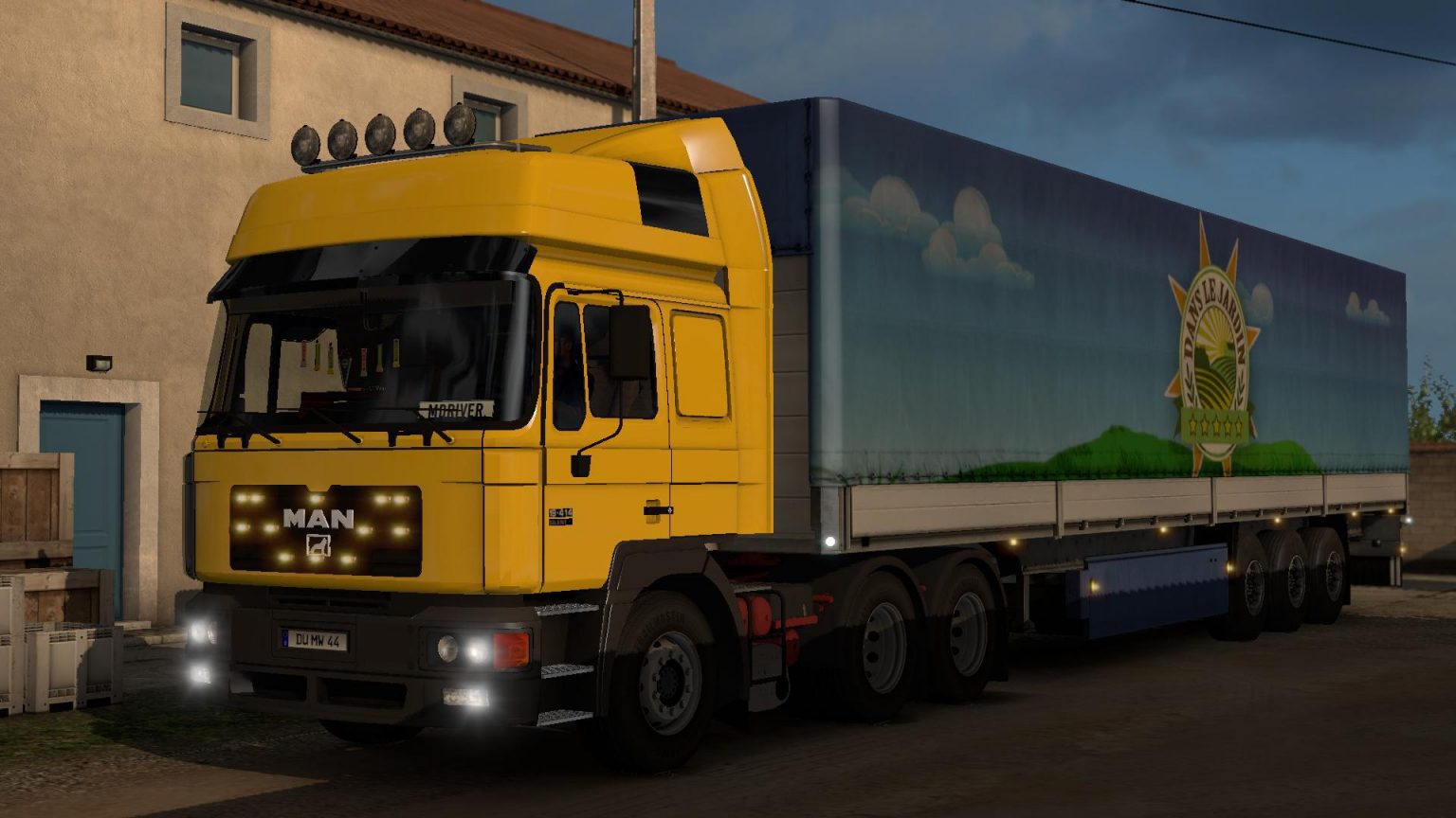 MAN F2000 1,39 ETS2 - ETS2 Mody | ATS Mod