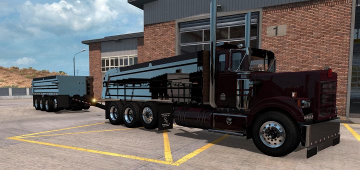 Projekt Peterbilt 352/362 v1.46 ATS - ETS2 Mody | ATS Mod