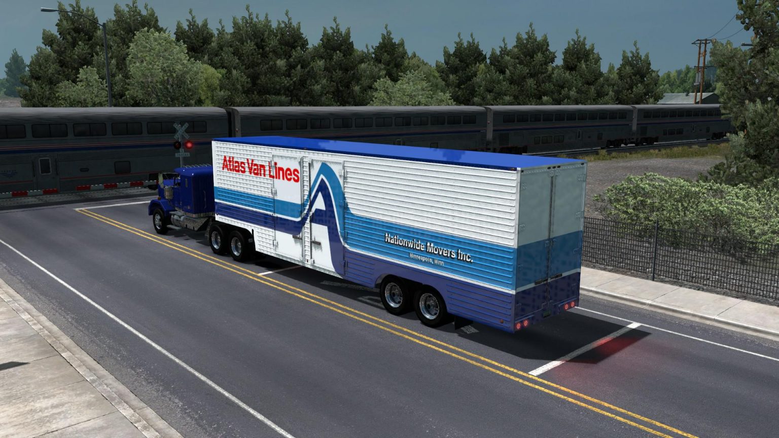 Vintage Moving Van 1970 1.39 ATS - ETS2 Mody | ATS Mod