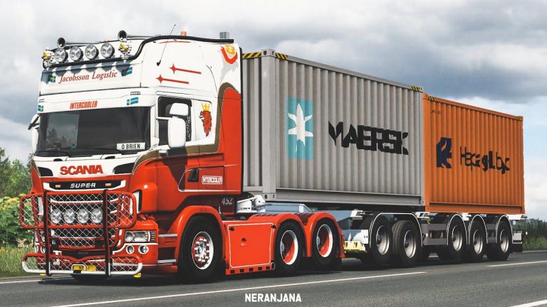 Scania Straight Pipe Brutal Open Pipe V8 Sound 1.40 ETS2 - ETS2 Mody ...