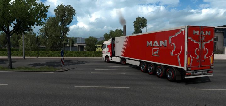 MAN TGX 2020 Duvenbeck Transport Combo Skin Pack v1.0 ETS2 - ETS2 Mody ...