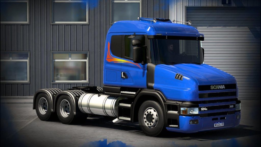 SCANIA 124G 380 1.40.x ETS2 - ETS2 Mody | ATS Mod