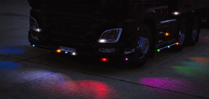 Lampa LED do jazdy Alpena TrekTec XL4-P v1.1 1.49 ETS2 - ETS2 Mody ...