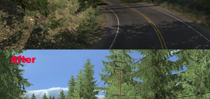 CanaMania i Alaska NTTF Mapa Połączenie drogowe 1.46 ATS - ETS2 Mody ...