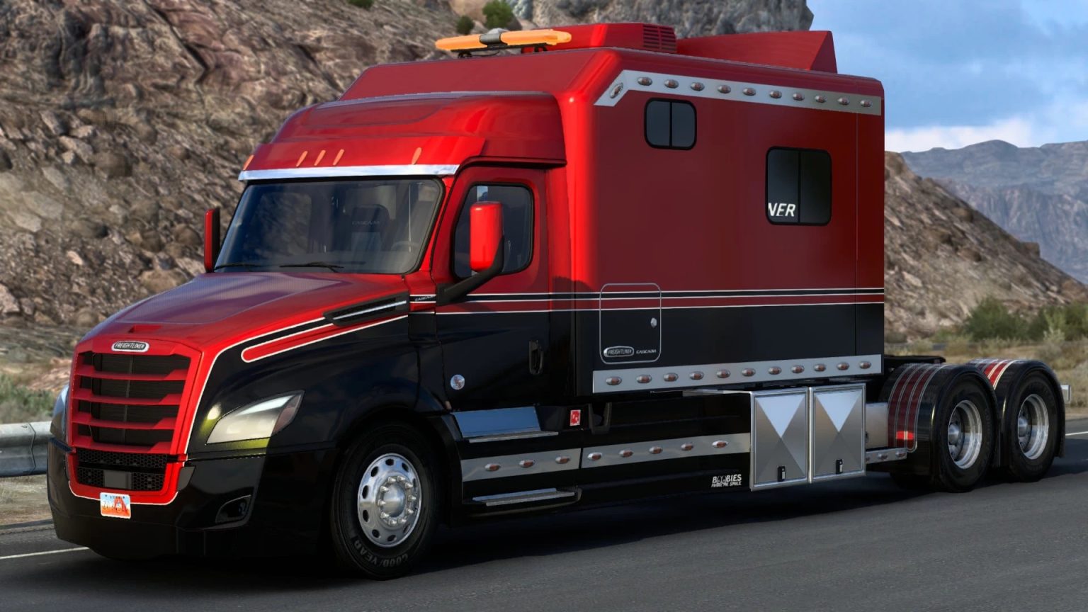 Freightliner Cascadia Legacy v2.85 autorstwa Mark Brower ATS - ETS2 ...