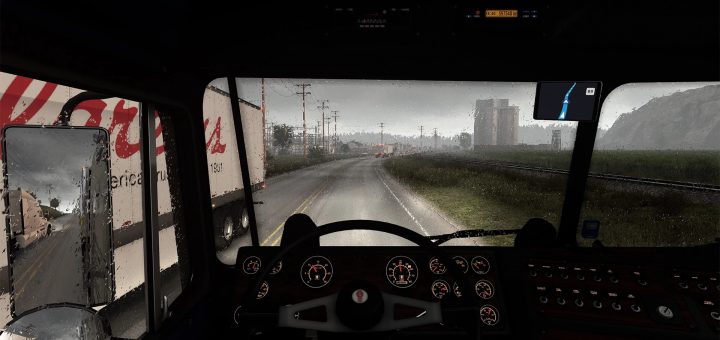 Dynamiczny parking dla ciężarówek v1.0 ATS - ETS2 Mody | ATS Mod