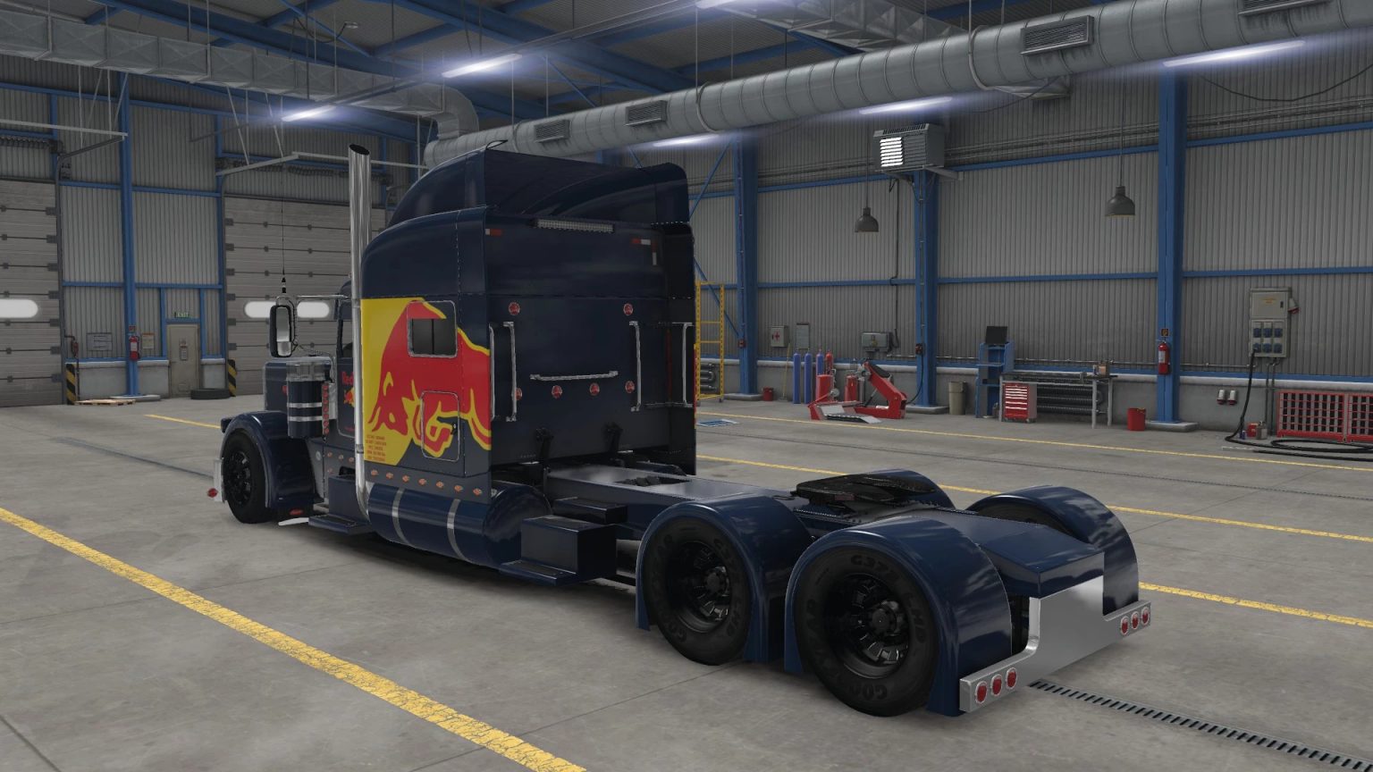 Skórka Jon Ruda Red Bull v1.0 ATS - ETS2 Mody | ATS Mod