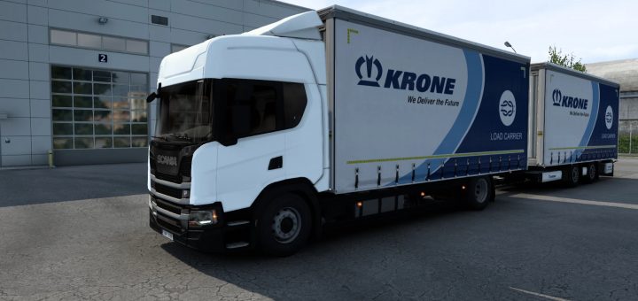 Krone Tandem Mods - ETS2 Mody | Mody do Euro Truck Simulator 2 mods