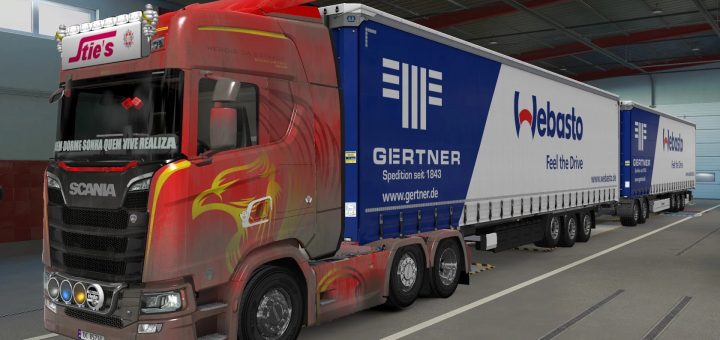 Super logo tylko dla Scania S 2016 1.41-1.42 ETS2 - ETS2 Mody | ATS Mod