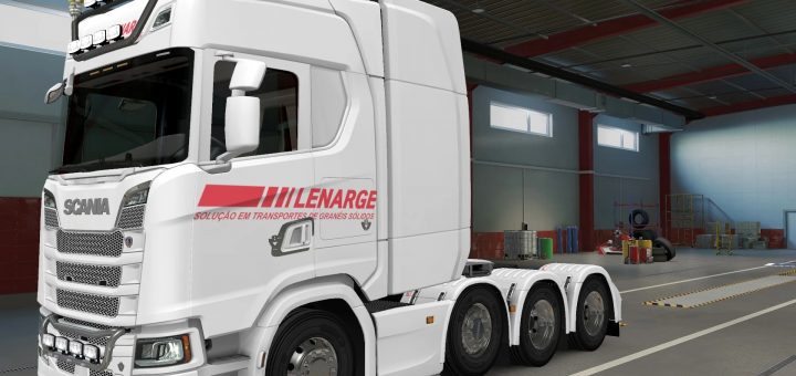 Scania RJL Bring Skin Pack 1.45 ETS2 - ETS2 Mody | ATS Mod