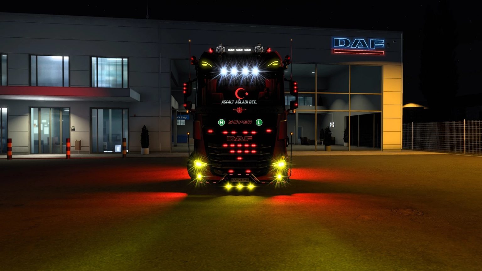 Dodatki DAF XG/XG+ 1.41 ETS2 - ETS2 Mody | ATS Mod