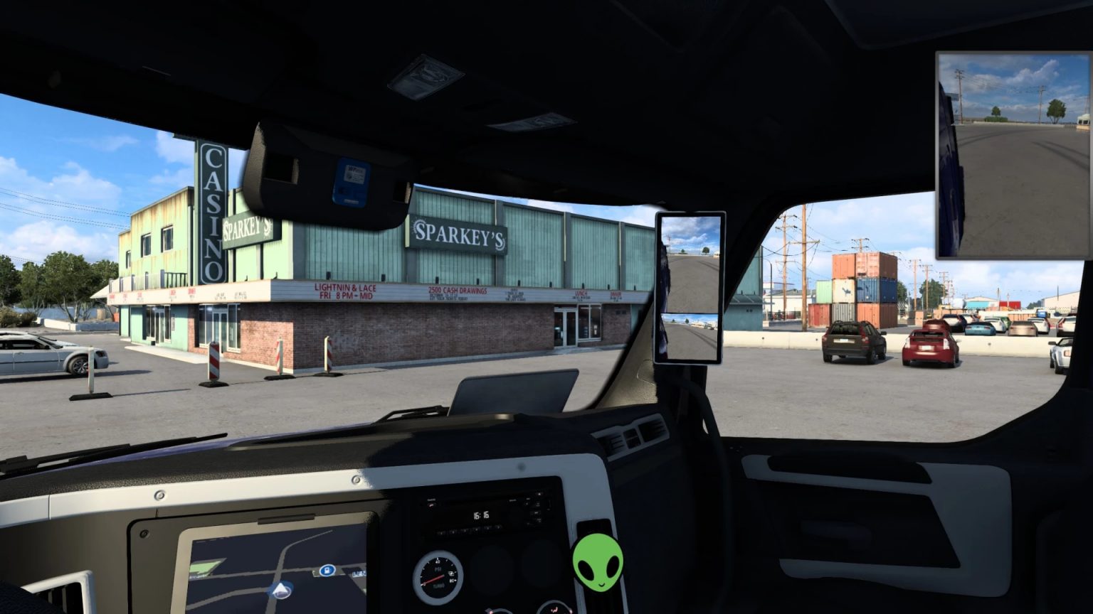 Mirror Camera Mod v1.0 ATS - ETS2 Mody | ATS Mod