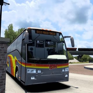 Volvo 7550 Classic Bus Mod - ETS2 1.41 ETS2 - ETS2 Mody | ATS Mod