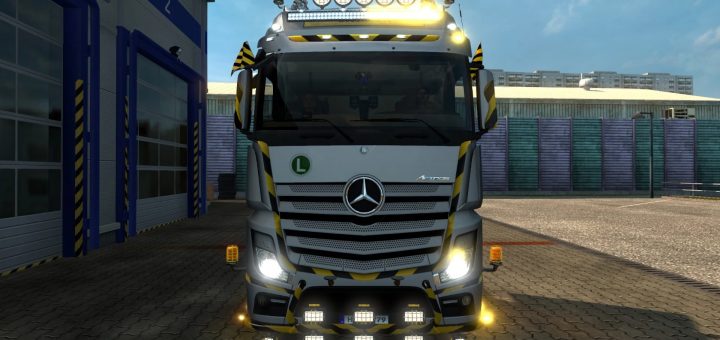 MAN TGX 2020 Light Box v1.0 ETS2 - ETS2 Mody | ATS Mod