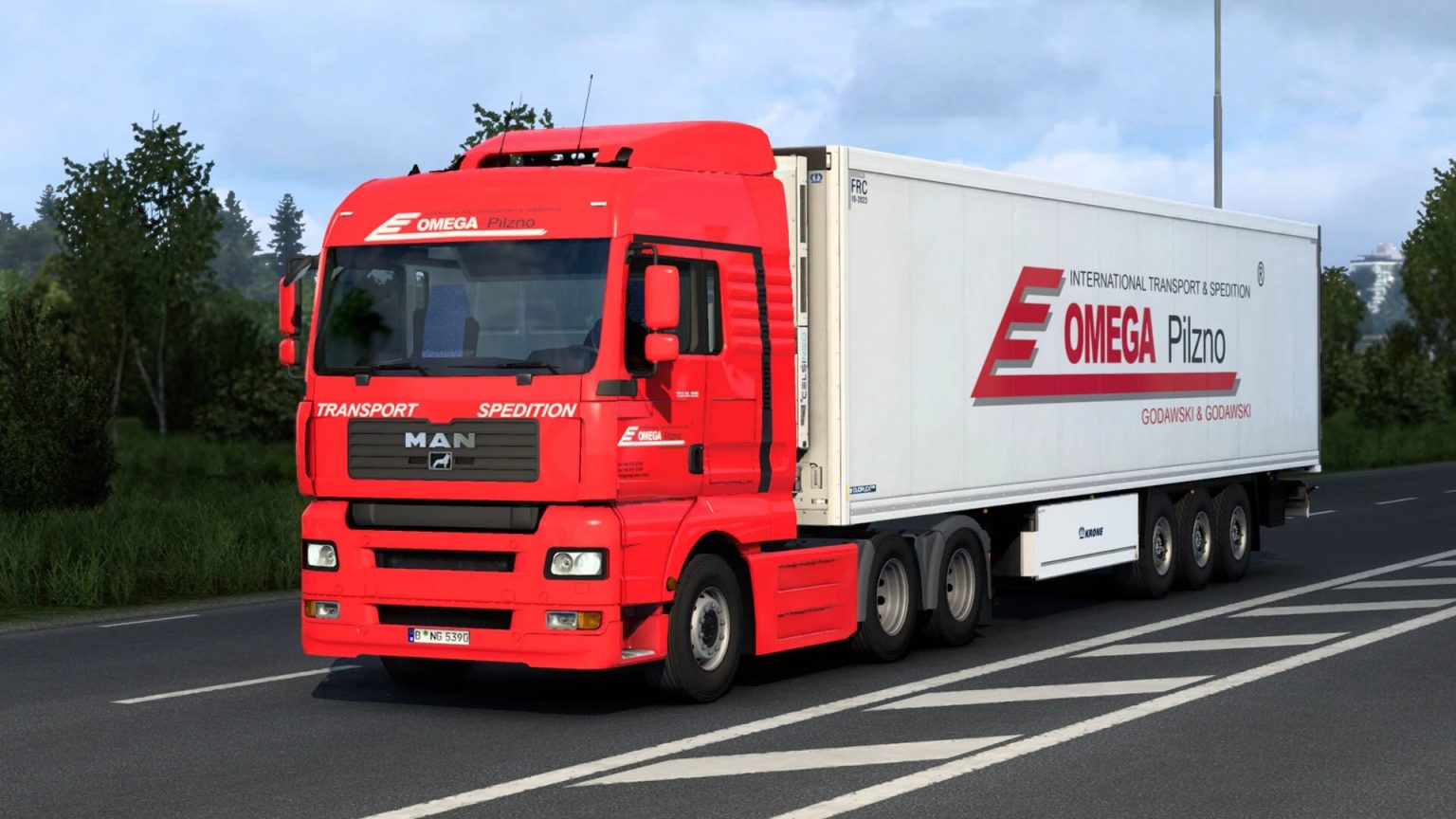 Pakiet malowania Omega Pilzno v1.0 ETS2 - ETS2 Mody | ATS Mod