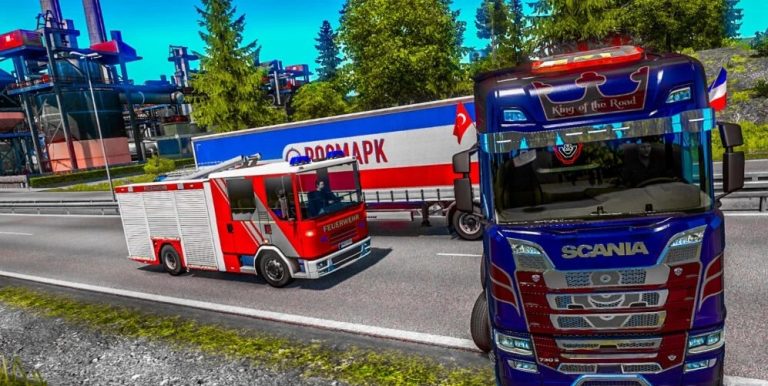 REALISTYCZNY RUCH PRZEZ theodore 1.41.x ETS2 - ETS2 Mody | ATS Mod