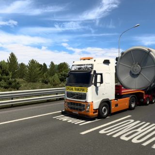 Oversize Load Truck Paintjob v1.0 ETS2 - ETS2 Mody | ATS Mod