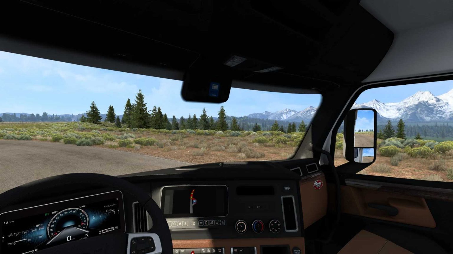 Freightliner Cascadia NRC RV Motorhome v1.4.1 ATS - ETS2 Mody | ATS Mod