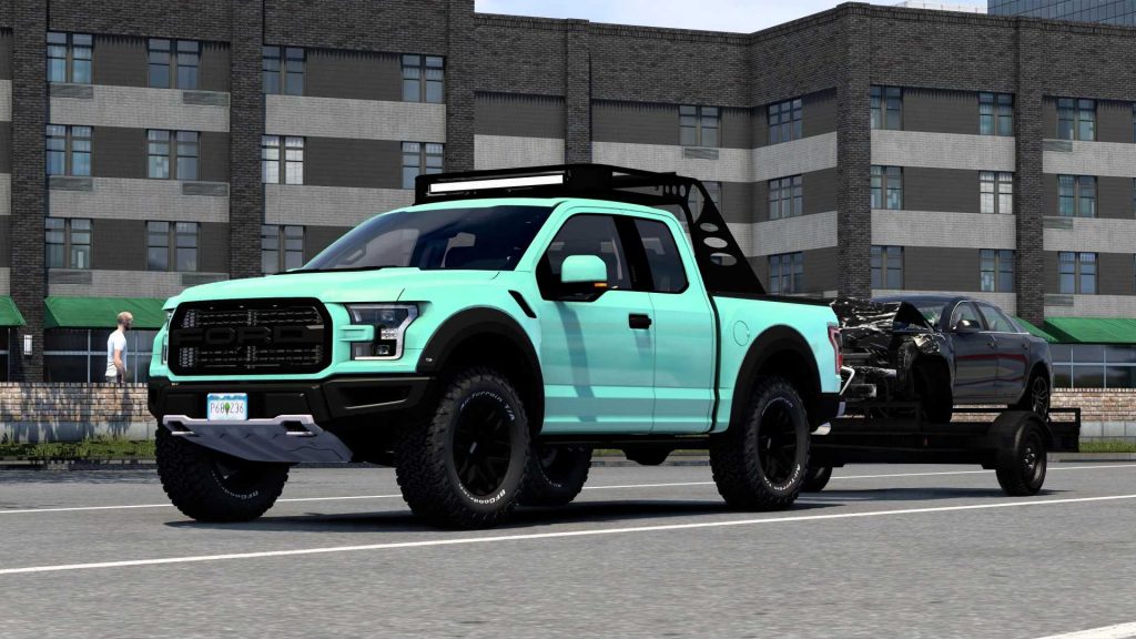 2017 Ford F-150 SVT Raptor v1.7.1 ETS2 - ETS2 Mody | ATS Mod
