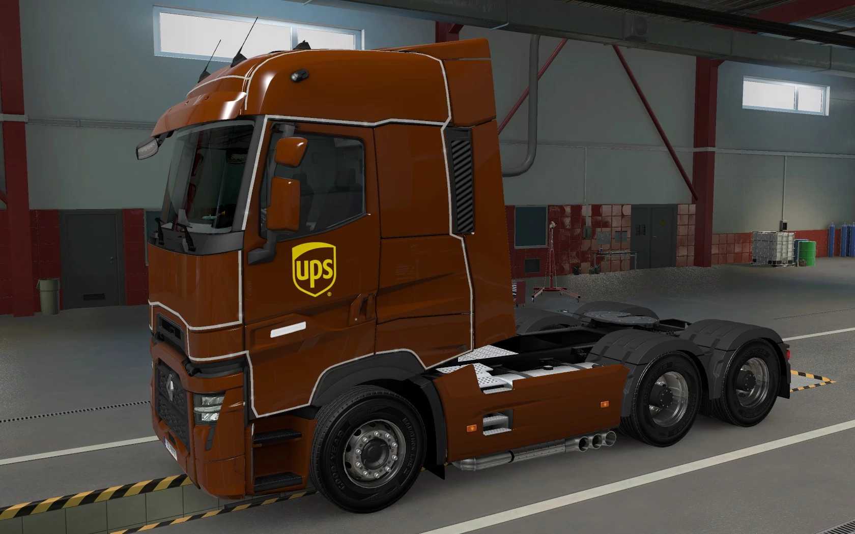 SK RA RENAULT RANGE T UPS 1 0 1 43 ETS2 ETS2 Mody ATS Mod