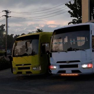 Toyota Coaster 2022 1.43 ATS - ETS2 Mody | ATS Mod