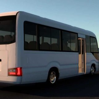 Toyota Coaster 2022 1.43 ATS - ETS2 Mody | ATS Mod