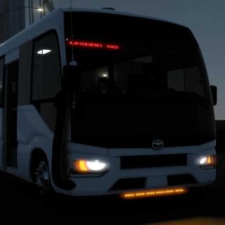 Toyota Coaster 2022 1.43 ATS - ETS2 Mody | ATS Mod