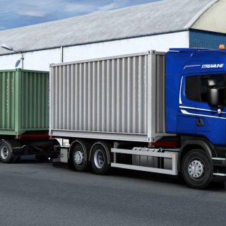 Dodatek tandemowy autorstwa Belka647 v1.0 ETS2 - ETS2 Mody | ATS Mod
