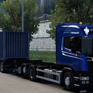 Dodatek tandemowy autorstwa Belka647 v1.0 ETS2 - ETS2 Mody | ATS Mod