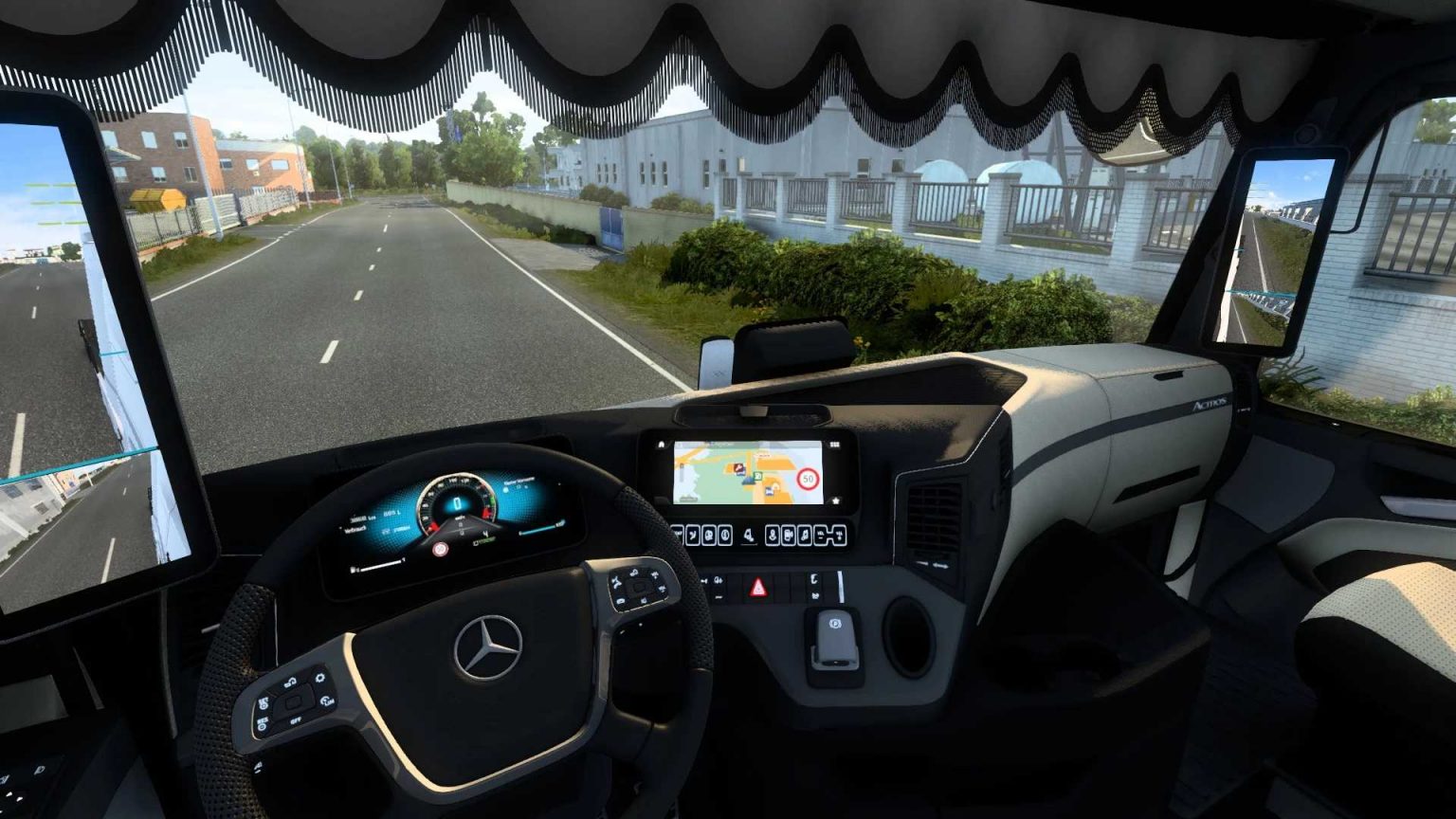 MERCEDES BENZ NOWY ACTROS MP5 1.44 ETS2 - ETS2 Mody | ATS Mod