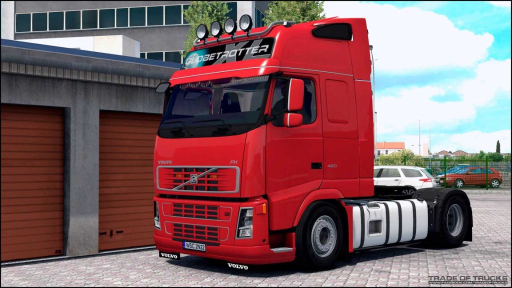 Volvo FH2/FH3 przez Trucker V2.5 ETS2 - ETS2 Mody | ATS Mod