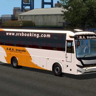 Indian SRS Travels Skin Pack dla JK Vega Sleeper Bus Mod v1.0 ETS2 ...
