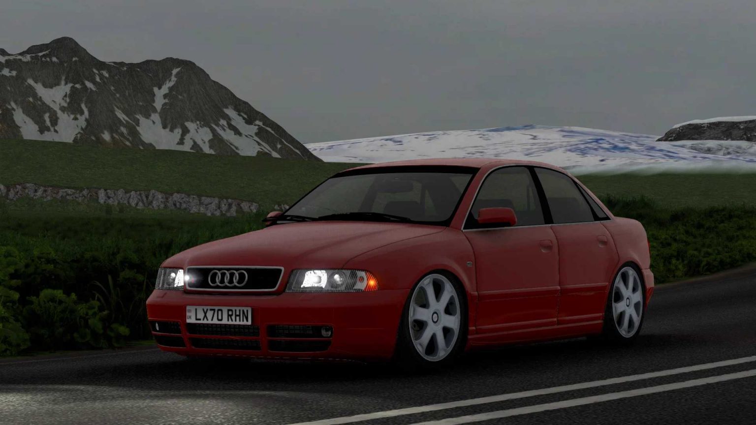 Audi S4 B5 V2.3 1.45 ETS2 - ETS2 Mody | ATS Mod