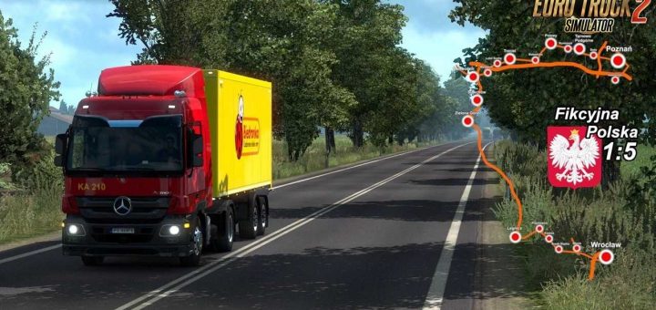 Polska Południowa - Poland Rebuilding Addon v1.46 ETS2 - ETS2 Mody ...