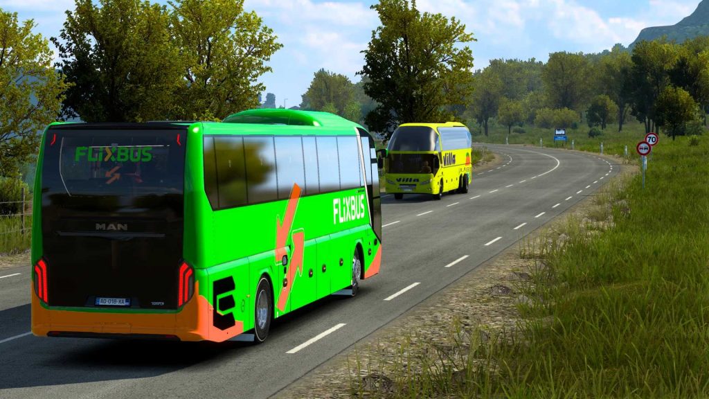 MAN LWY AUTOKAR 3.GEN 2017 FLIXBUS SKSN 1.45 ETS2 - ETS2 Mody | ATS Mod