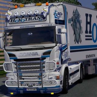 Scania R580 HovoTrans v1.46 ETS2 - ETS2 Mody | ATS Mod