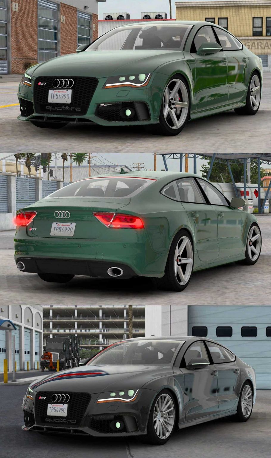 Audi RS7 Sportback 2013 4G8 v4.3 - 1.46 ATS - ETS2 Mody | ATS Mod
