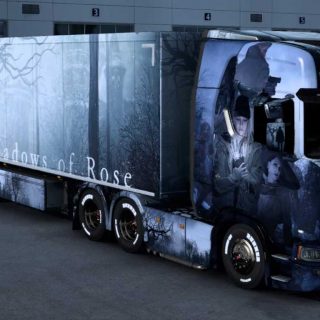 Resident Evil Village Cień Róży Skórka 1.46 ETS2 - ETS2 Mody | ATS Mod