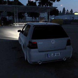 Volkswagen Golf R32 Mk4 aktualizacja 1.46 ETS2 - ETS2 Mody | ATS Mod