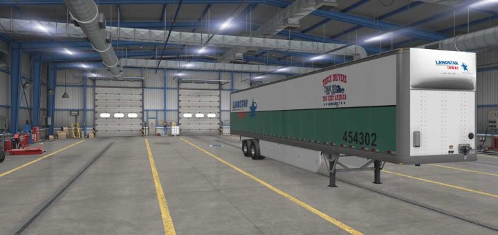 Werner Freightliner Cascadia + Trailer ATS - ETS2 Mody | ATS Mod