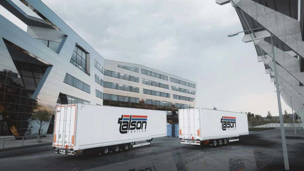 Talson Trailer v1.8 1.46 ETS2 - ETS2 Mody | ATS Mod
