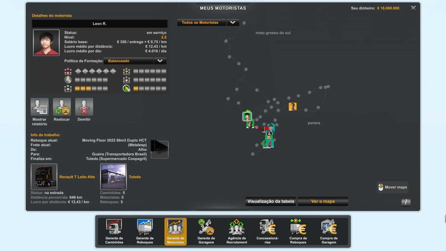 Mapa Profilu Elite Da Rodagem 1 0 1 46 Ets2 Ets2 Mody Ats Mod