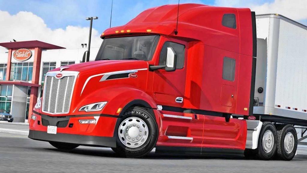 Peterbilt 579 Next Gen 2022 v1.46 ATS - ETS2 Mody | ATS Mod