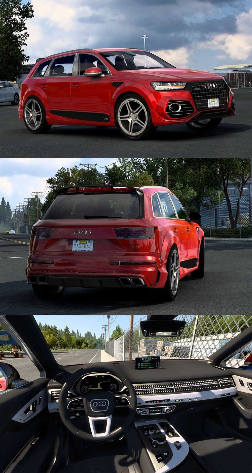 Audi SQ7 4M v1.4 1.47 ATS - ETS2 Mody | ATS Mod