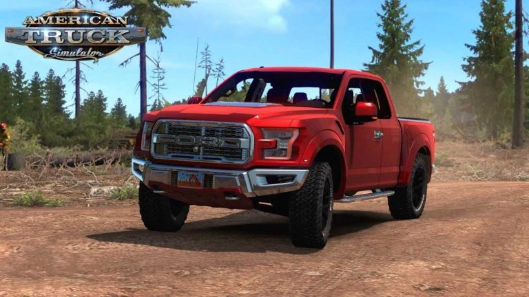 Ford F-150 Raptor 2017 + Wnętrze v2.2 1.47.x ATS - ETS2 Mody | ATS Mod