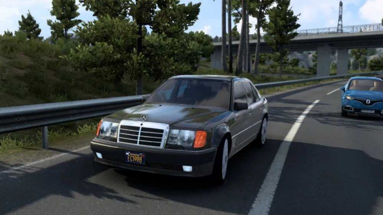 Mercedes Benz E500 W124 1.47 ETS2 - ETS2 Mody | ATS Mod