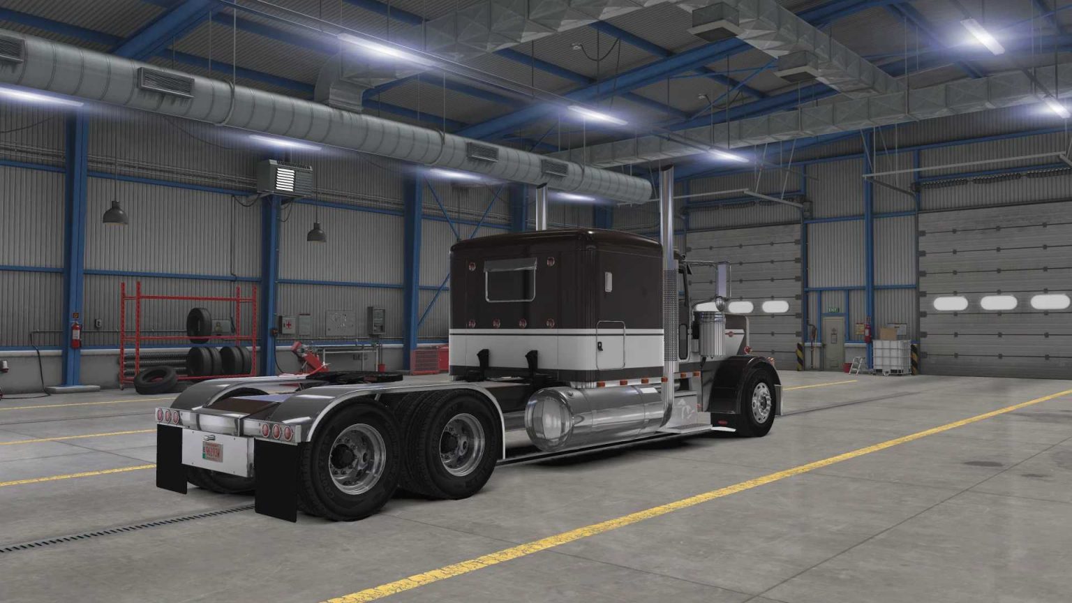 Old School (skórka) Petebilt 389 szybowiec 1.47 ATS - ETS2 Mody | ATS Mod