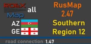 RusMap - Roex, AZGE , SRMap Road Connection v1.47 ETS2 - ETS2 Mody | ATS Mod