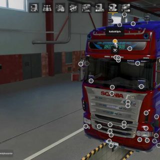 SCANIA RJL LIGHTBOX 1.47 ETS2 - ETS2 Mody | ATS Mod
