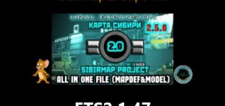 SibirMap 2 Caps Fix v1.0 1.46 ETS2 - ETS2 Mody | ATS Mod SibirMap 2 Caps Fix v1.0 1.46 ETS2 - ETS2 Mody | ATS Mod
